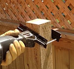 ReciProMate- Reciprocating Saw Guide Attachment For Cutting 4x4 Fence and Deck Posts