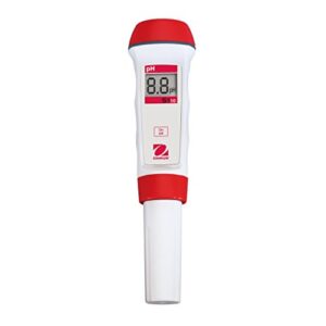 ohaus st10 ph pen meter, waterproof, 0.1 ph