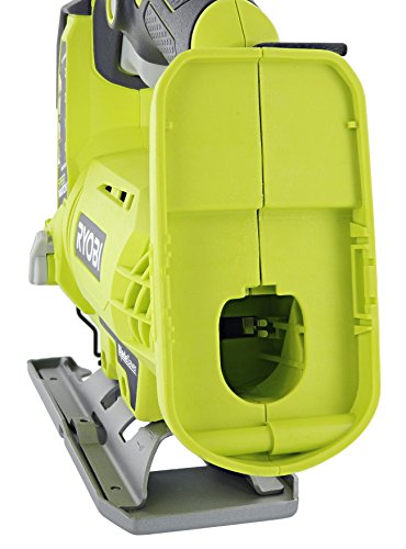 Ryobi One+ P523 18V Lithium Ion Cordless Orbital T Shank 3,000 SPM Jigsaw (Battery Not Included, Power Tool and T Shank Wood Cutting Blade Only)