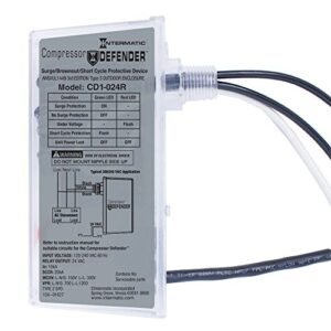 intermatic cd1-024r compressor defender protects central air conditioner / heat pump compressors and circuit boards