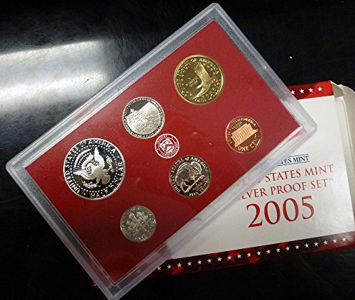 2005 S Silver Proof Set Various US Mint Ogp