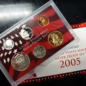 2005 S Silver Proof Set Various US Mint Ogp