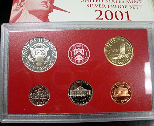 2001 U.S. Mint Silver Proof Set Set Uncirculated