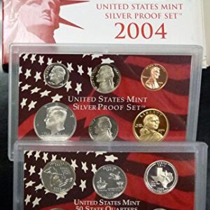 2004 U.S. Mint Silver Proof Set Set Uncirculated