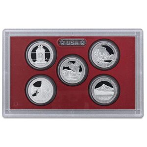 2010 S Silver Proof Set with damaged box Various US Mint Proof