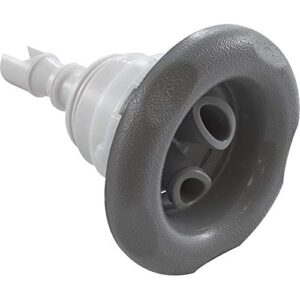 waterway 229-8127 3.37" threaded poly storm twin roto 5-scal jet internal gray