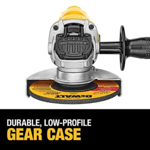 DEWALT Angle Grinder Tool, 4-1/2-Inch, Paddle Switch, 7-Amp (DWE4012), Small, Multi