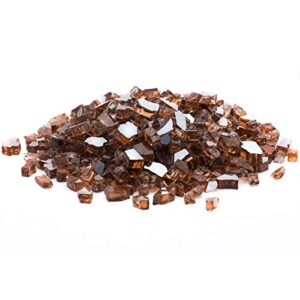 margo garden products dfg10-r01 dragon glass, 10 lb, copper