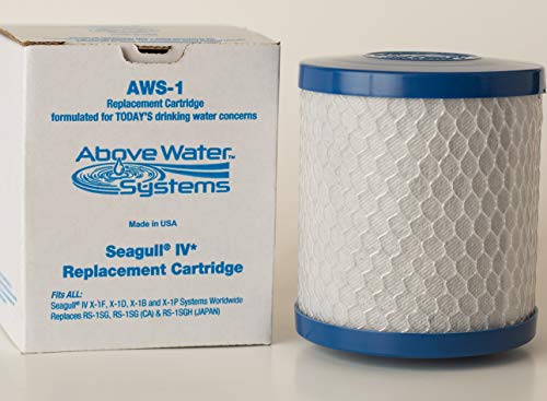 Above Water Systems, Inc. Seagull® IV X-1F and PurestOne TP-1 Compatible Replacement Cartridge