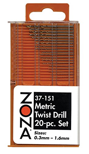 Zona 37-151 High Speed Steel Twist Drill Set, Metric