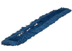 fuller commercial products 24148 workstar dry mop head, blue synthetic, 48/5"