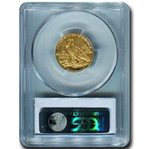 1911 Indian Head Five Dollar PCGS MS-62