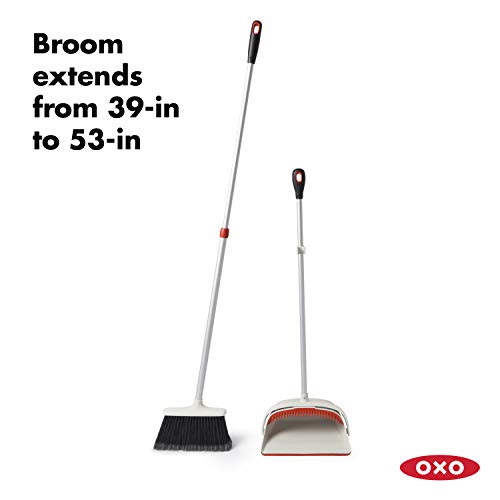 OXO Good Grips Large Sweep Set with Extendable Broom,8.5" - 12"