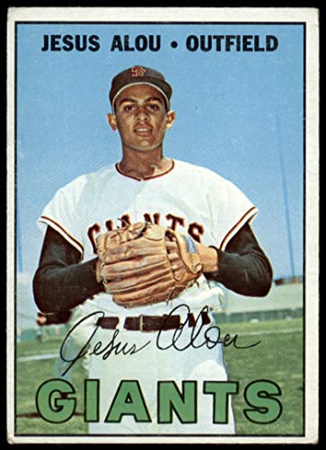 1967 Topps # 332 Jesus Alou San Francisco Giants (Baseball Card) GOOD Giants