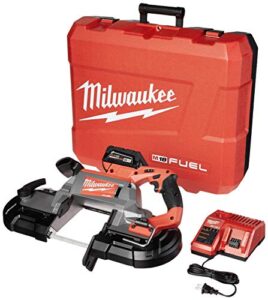 milwaukee 2729-21 m18 fuel deep cut band saw 1 bat kit