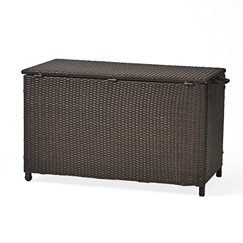 Christopher Knight Home CKH Small Wicker Cushion Box, Multibrown