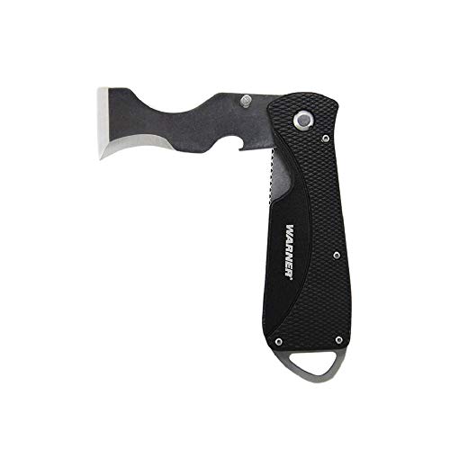 Warner The Painter's Blade 12-in-1 Folding Knife, 10801,Black