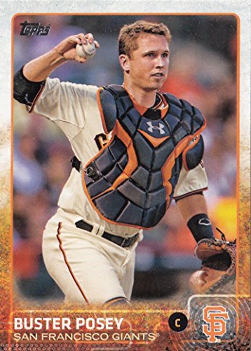 San Francisco Giants 2015 Topps MLB Baseball Regular Issue Complete Mint 33 Card Team Set with 2014 World Series Highlights, Buster Posey, Madison Bumgarner Plus