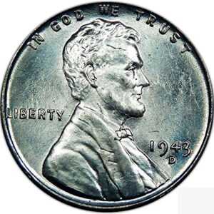 1943 D Lincoln, Wheat Ears Reverse Cent Seller Choice Uncirculated