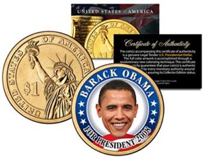 barack obama for president 2008 rare campaign issue presidential $1 dollar coin