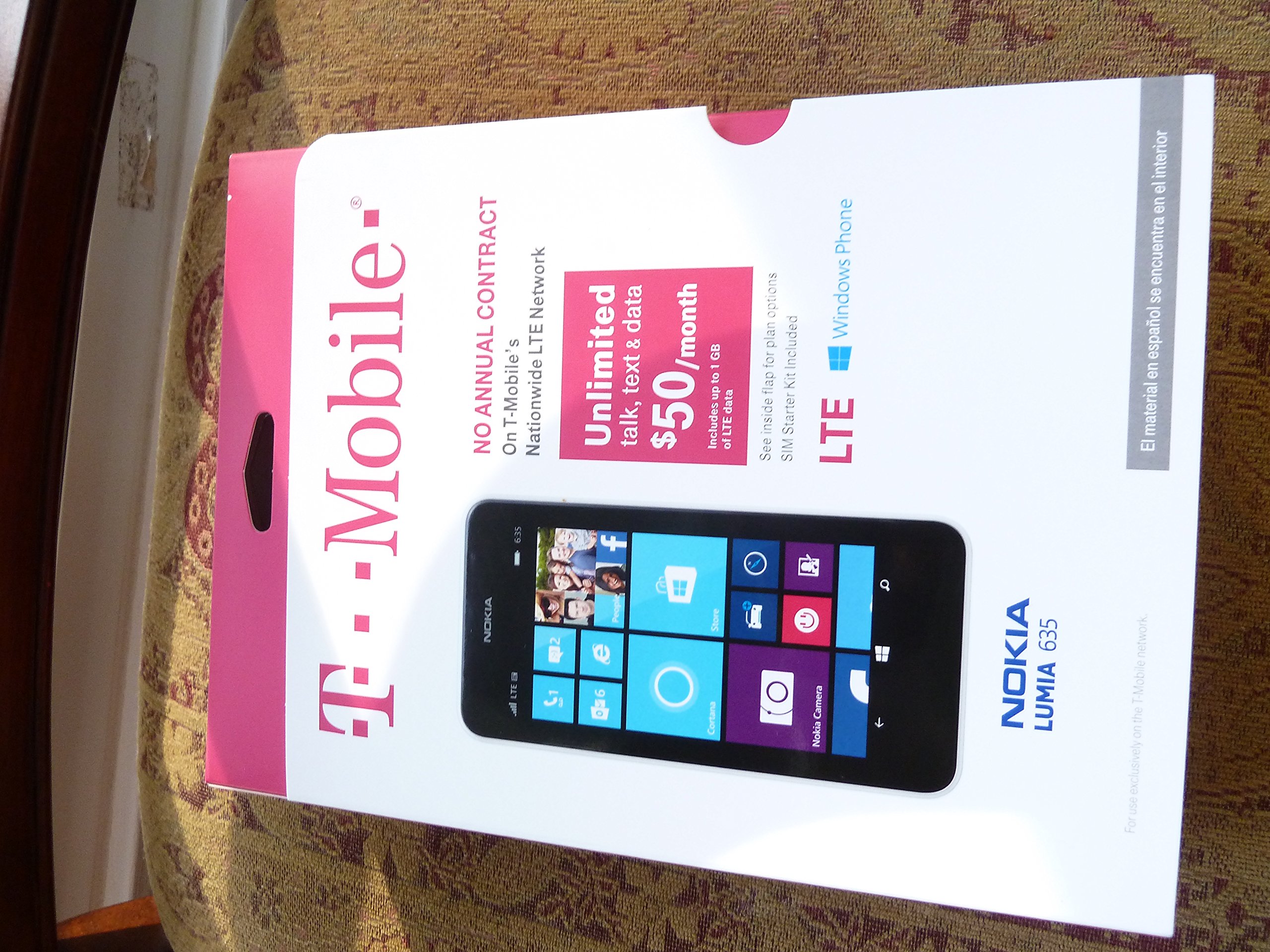 T-Mobile Nokia Lumia 635 - No Contract Phone - White