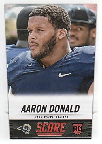 St. Louis Rams 2014 Score Factory Sealed Team Set featuring Aaron Donald Rookie Card #332