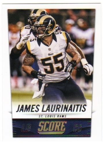 St. Louis Rams 2014 Score Factory Sealed Team Set featuring Aaron Donald Rookie Card #332