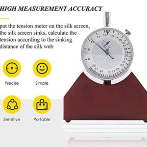 CGOLDENWALL High Precision Silk Screen Printing Tension Meter mesh Tension Meter Force Meter Tester Newton Tension Meter Gauge Measurement Tool in Silk Print 7-36N