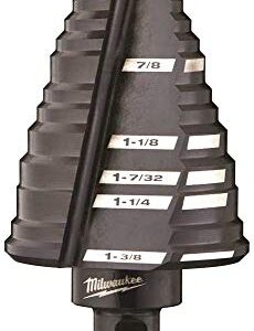 Milwaukee 48-89-9212 Step Bit #12 7/8" - 1-3/8"