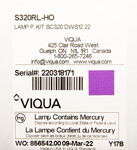 Viqua S320RL-HO UV Lamp