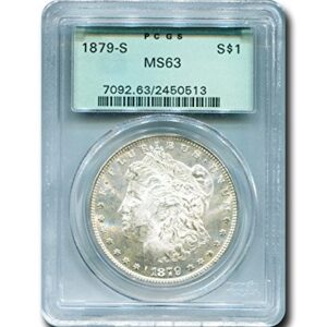 1879 S Morgan Dollar PCGS MS-63