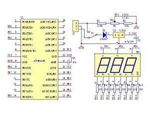 HiLetgo VOT-8 Voltmeter Kit Voltage Meter Electronic Production Suite DIY Kit for Student Electronic Exercise