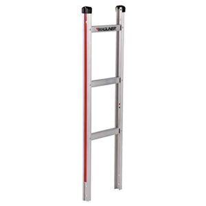 Magliner HMK111AA15 Aluminum Hand Truck, Horizontal Loop Handle, 14" x 7-1/2" Aluminum Diecast Nose Plate, 500 lb Capacity