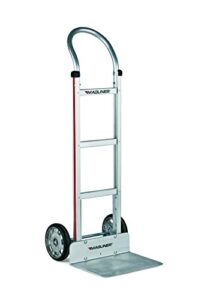 magliner hmk111k11 aluminum hand truck, horizontal loop handle, 16" x 12" extruded aluminum nose plate, 500 lb capacity