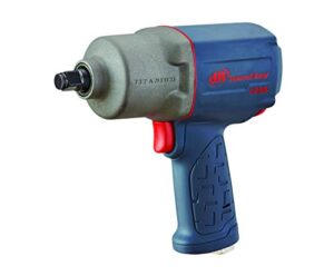 ingersoll rand 2235timax 1/2” drive air impact wrench – lightweight 4.6 lb design, powerful torque output up to 1,350 ft-lbs, titanium hammer case, max control, gray