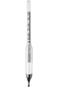 sp bel-art, h-b durac 1.000/1.250 specific gravity hydrometer for liquids heavier than water (b61801-4800)