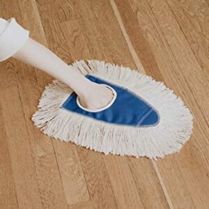 Fuller Brush Dry Mop - Commercial Floor Dusting & Mopping Cleaner - Washable Head For Drying & Dusting Kitchen & Bathroom Floors