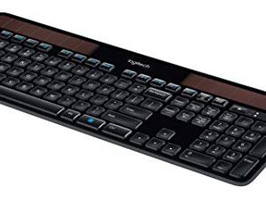 Logitech MK750 Wireless Solar Keyboard and Wireless Marathon Mouse Combo for PC