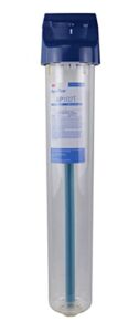 aqua-pure whole house standard diameter water filter transparent plastic housing ap102t, 5530008