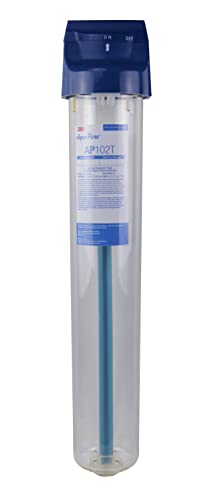 Aqua-Pure Whole House Standard Diameter Water Filter Transparent Plastic Housing AP102T, 5530008