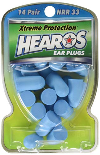 HEAROS Xtreme Protection Series Foam Ear Plugs, 14 Pair (Pack of 3)