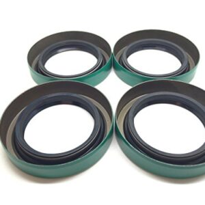 (Pack of 4) WESTERNPRIME Trailer Hub Wheel Grease Seal 10-19 171255TB 1.719'' X 2.565'' for 3500# E-Z Lube Axles