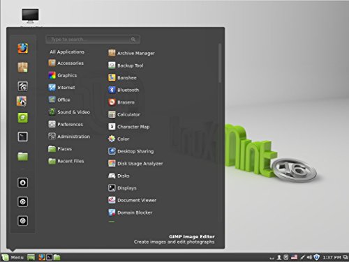 Linux Mint 16 on Bootable 8GB USB Flash Drive and DVD set - 32-bit and 64-bit.