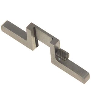 igaging caliper depth base t-bar attachment for dial/digital/vernier calipers 4", 6", 8", 12"