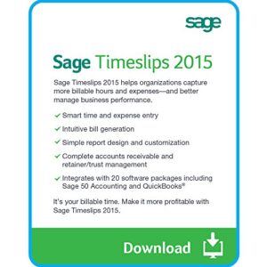 Sage Timeslips 2015 - 5 User [Download]