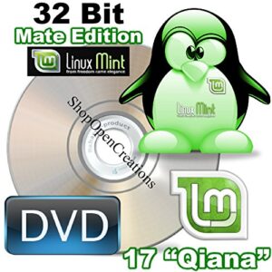 linux mint 17 "qiana" 32 bit mate edition dvd