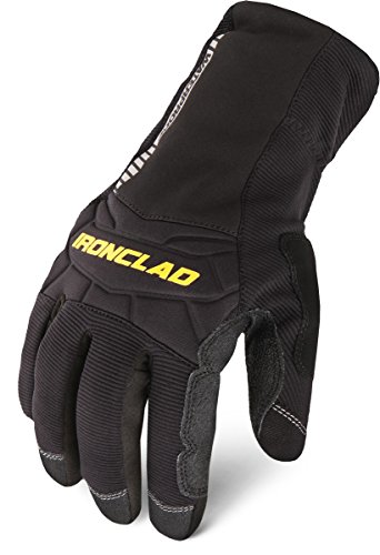 IRONCLAD COLD CONDITION® WATERPROOF GLOVES - Rated to 20° Cold, Cold Weather, Windproof, Waterproof Gloves, Safety, Hand Protection Gloves ,Black