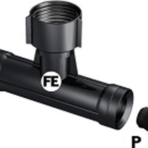 Swan Products MGEZFE3801 Miracle-Gro Soaker System Push on Fitting Replacement Piece: Feeder Connector, Black