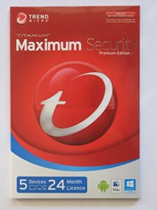 trend micro maximum internet security 2014, special premium edition, 5 devices, 24 months