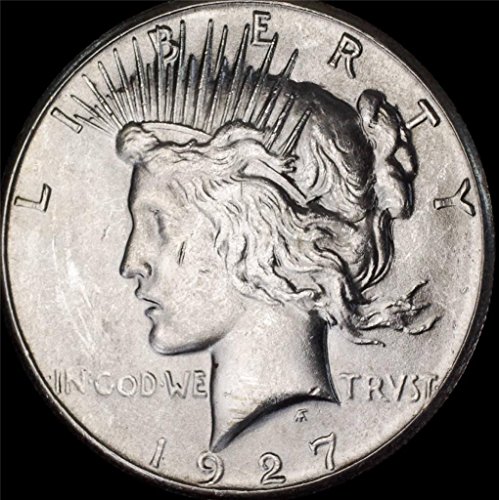 1927 Peace Dollar About Uncirculated